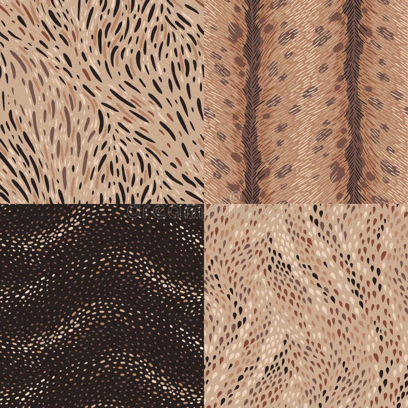 Animal Fur Patterns Stock Illustrations – 2,522 Animal Fur Patterns ...