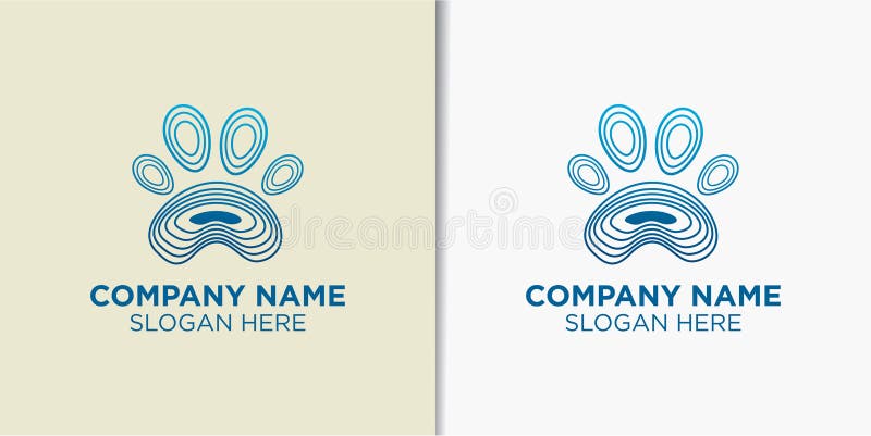 Animal Pet Logo Design Vector, Animal and Technology Logo Template ...