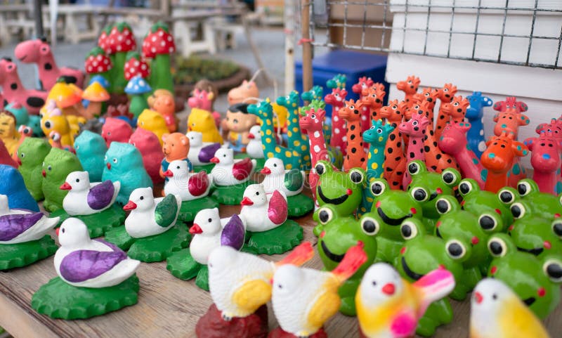 Animal plaster doll stock image. Image of bright, decoration - 114680793