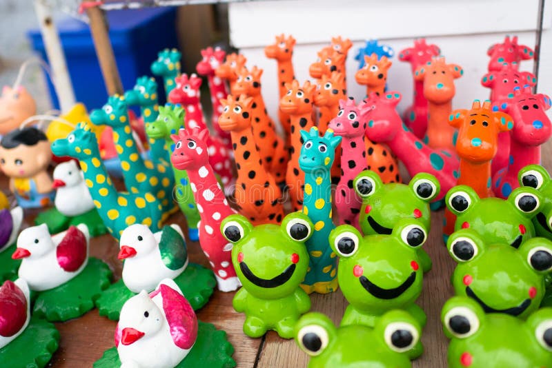 Animal plaster doll stock image. Image of decoration - 114680809