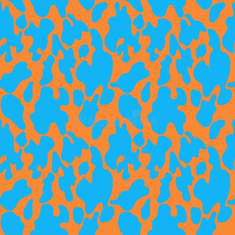 Animal Print Seamless Pattern Stock Illustration - Illustration of ...