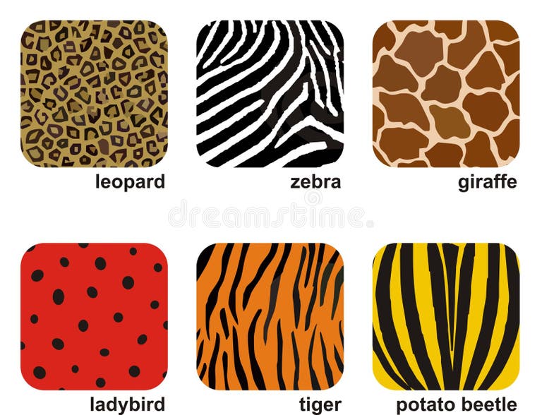 Tiling Animal Print Zebra Stock Illustrations – 167 Tiling Animal Print ...