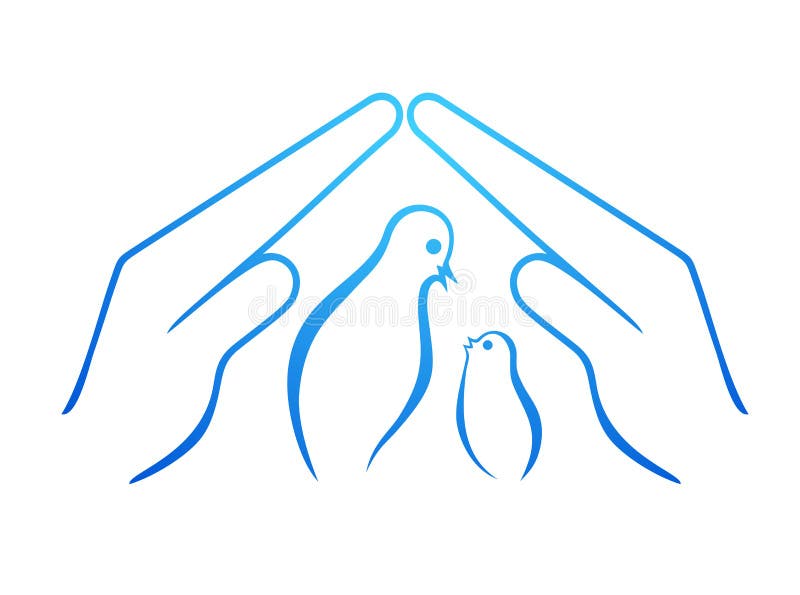 Animal protect symbol stock vector. Illustration of icon - 211128156