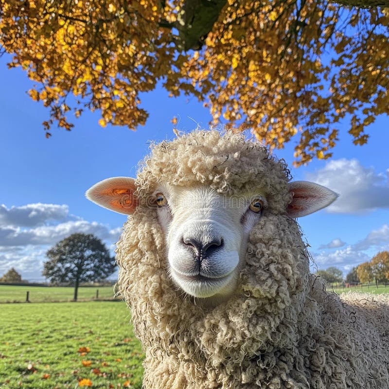 An Animal in a Sanctuary with Happy and Trusting Eyes Stock Image ...