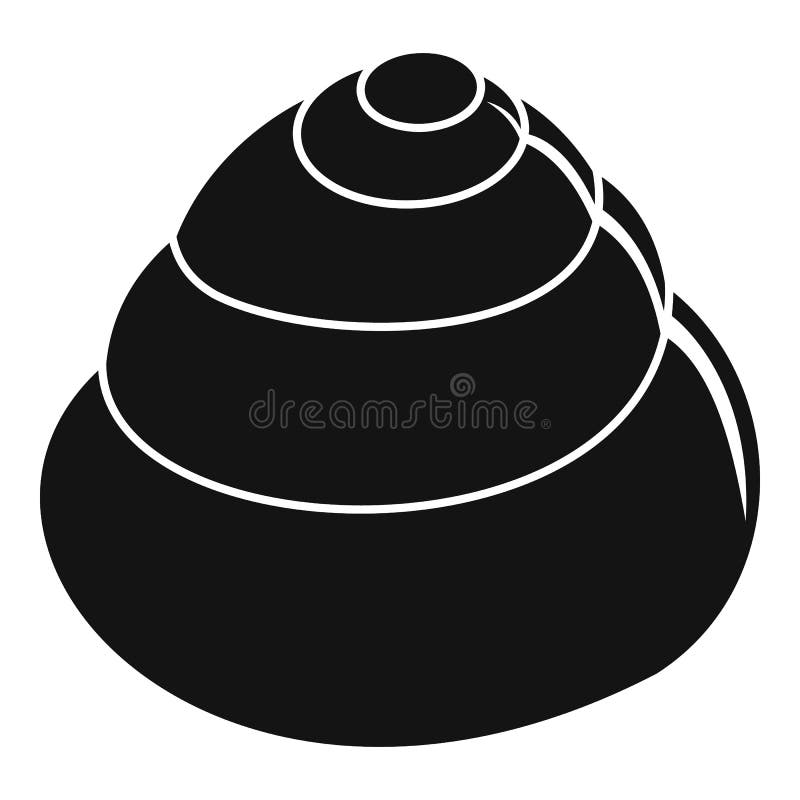 Animal Shell Icon, Simple Style Stock Vector - Illustration of ... Animal Shell Icon, Simple Style Stock Vector - Illustration of ...