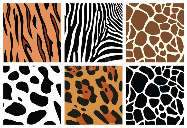 Animal Textures Stock Illustrations – 7,007 Animal Textures Stock ...