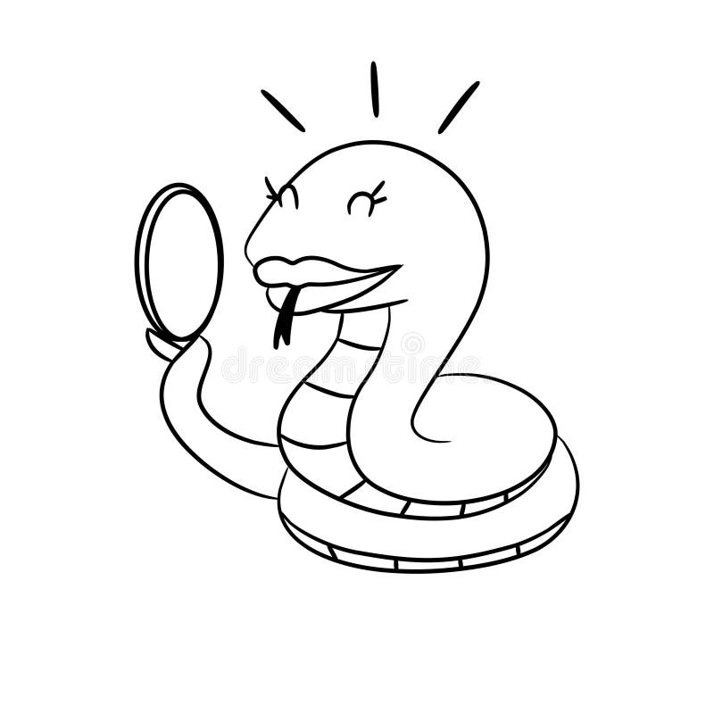 Mirror Snake Stock Illustrations – 220 Mirror Snake Stock Illustrations ...