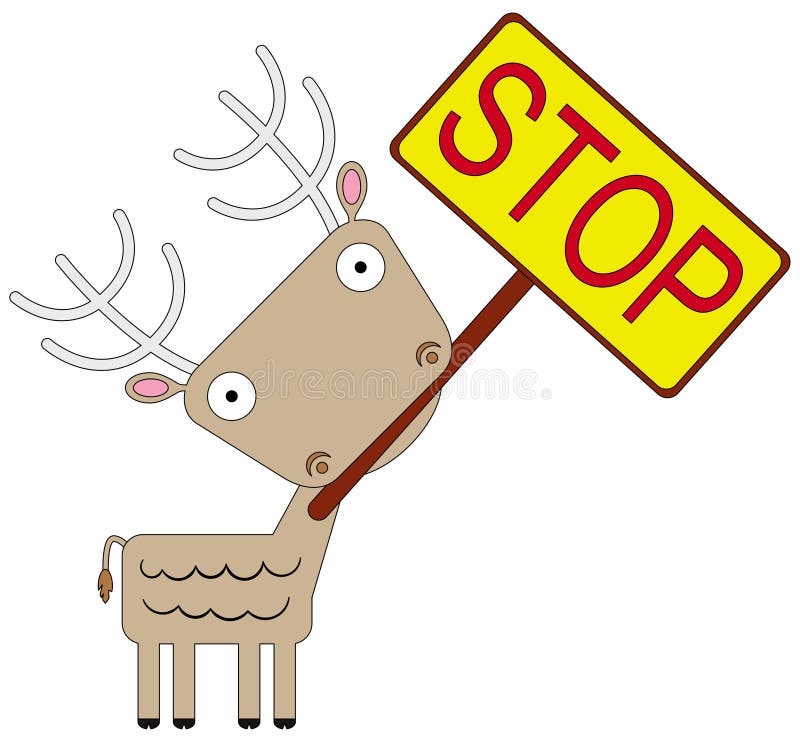 Cute Animal Stop Sign Stock Illustrations – 1,173 Cute Animal Stop Sign ...