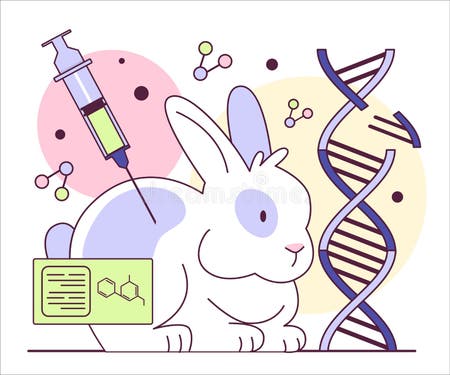 Animal Testing Concept. Genetic Engineering and Modification of Animals ...