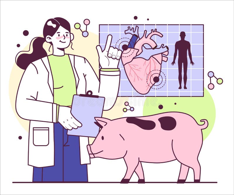 Animal Testing Concept. Genetic Engineering and Modification of Animals ...