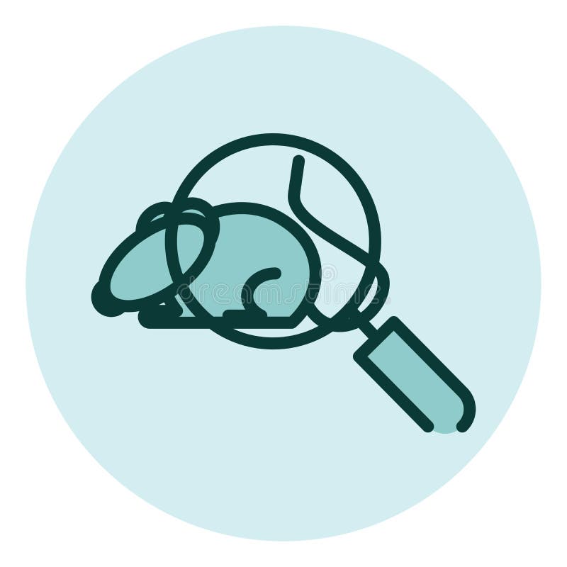 Animal testing, icon stock vector. Illustration of gonopore - 259397157