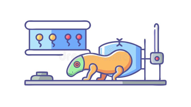 Animal Testing Lab, Scientific Experiment, Biomedical Research, Vector ...