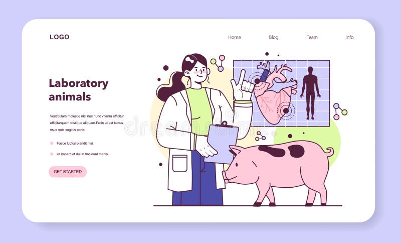 Animal Testing Concept. Genetic Engineering and Modification of Animals ...