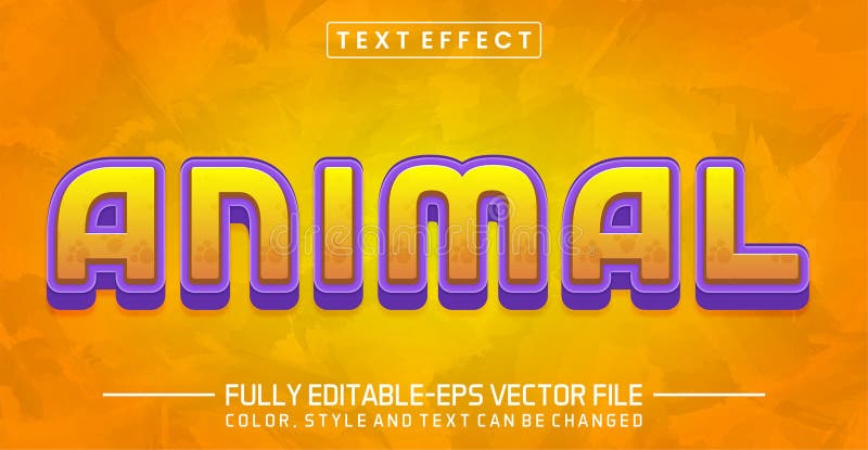 Editable Animal Font Stock Illustrations – 2,705 Editable Animal Font ...