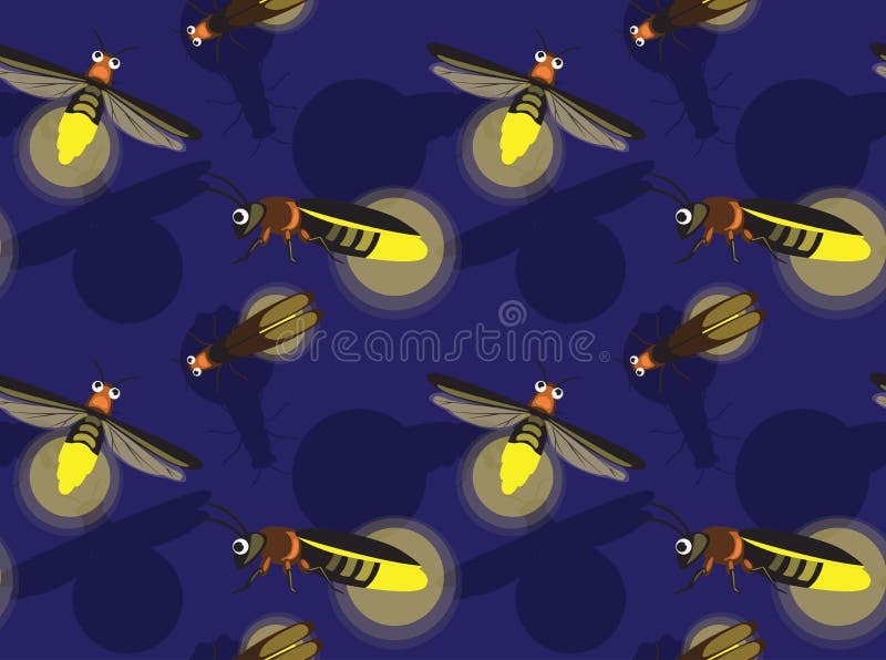 Cute Firefly Cartoon Waving Stock Vector - Illustration of insect, fire ...