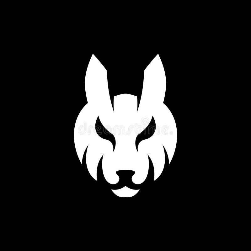 Animal Wolf Head Beast Modern Creative Logo Stock Vector - Illustration ...