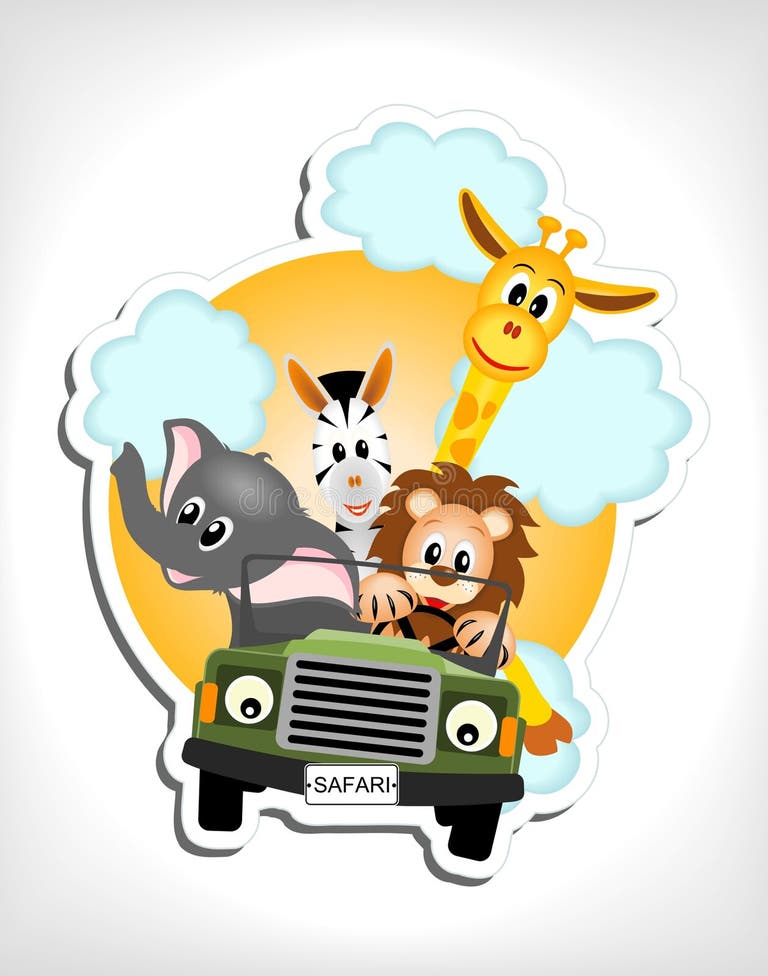 Car Wild Lion Stock Illustrations – 877 Car Wild Lion Stock ...