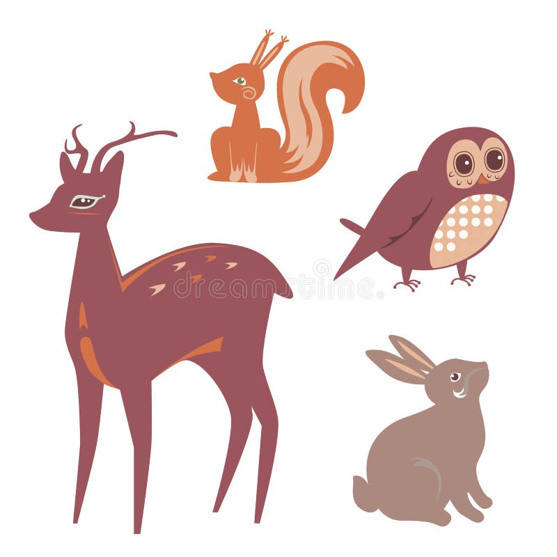 Animals clip art stock vector. Illustration of animal - 51490993