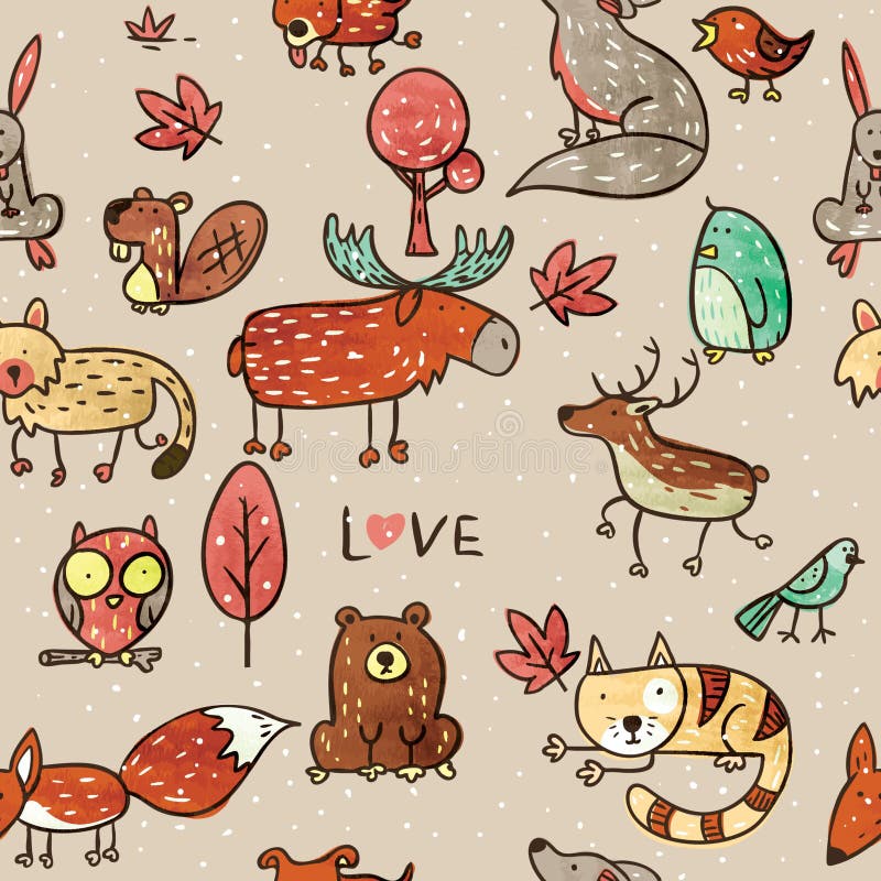 Animals Design. Vector Illustration Decorative Design Stock Vector ...