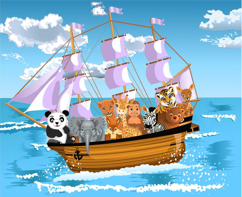 Wild Animals Life Living in the Forest: a Fox Chasing Away a Fawn Deer ...