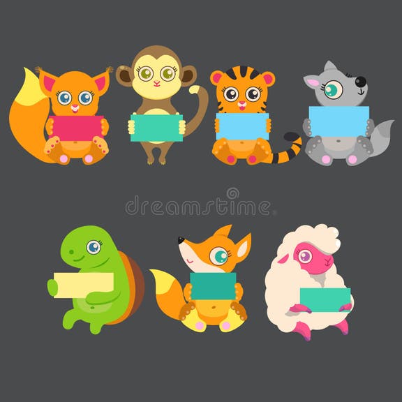 Animals Blank Signs Stock Illustrations – 878 Animals Blank Signs Stock ...