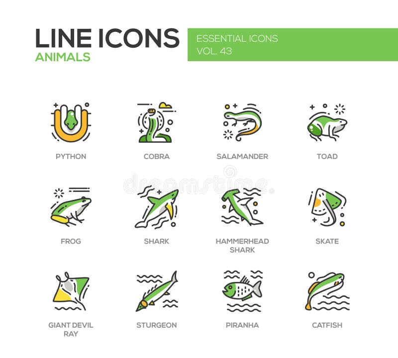 Zoo Animals Line Set Stock Illustrations – 2,883 Zoo Animals Line Set ...