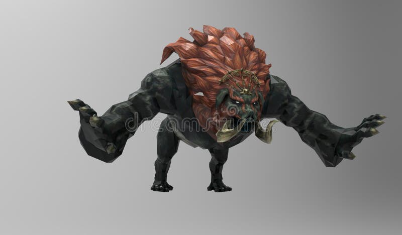 Undead zombie fiend stock illustration. Illustration of character ...