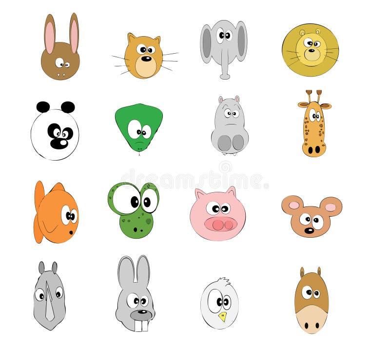 Animals(various) stock vector. Illustration of elephant - 2682156