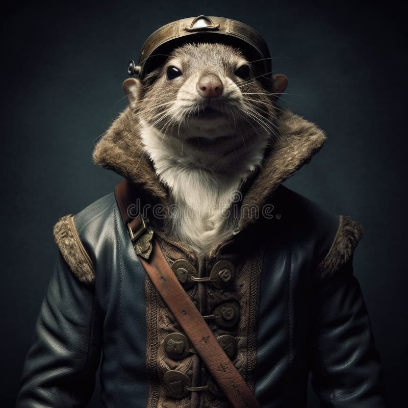 Animals Wearing Clothes Stock Illustrations – 1,758 Animals Wearing ...