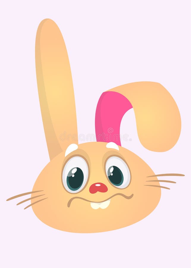 Cute Funny Rabbit Cartoon. Vector IllustrationÑŽ Stock Vector ...