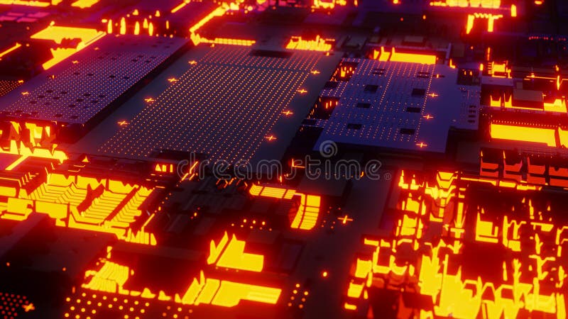 Animated 3D Rotating Background of Colorful Cubes. the Up and Down ...