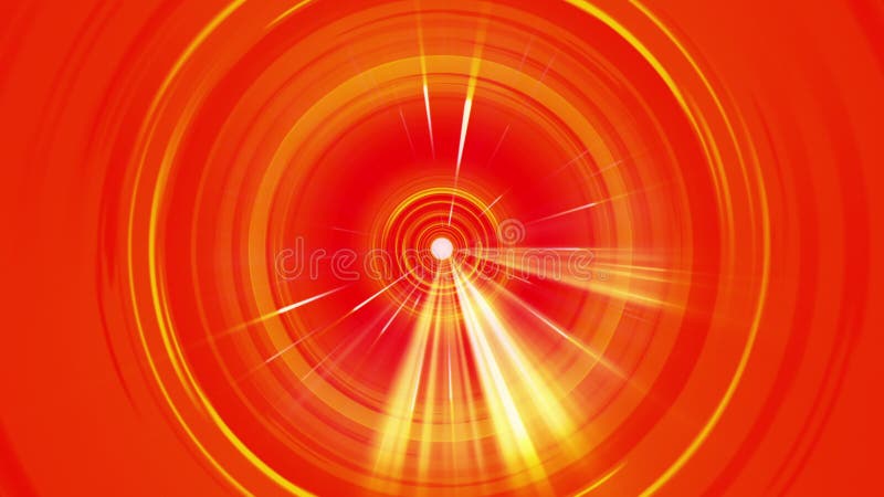 Animated Abstract Anime Comic Lines Circular Pattern of Red Yellow ...