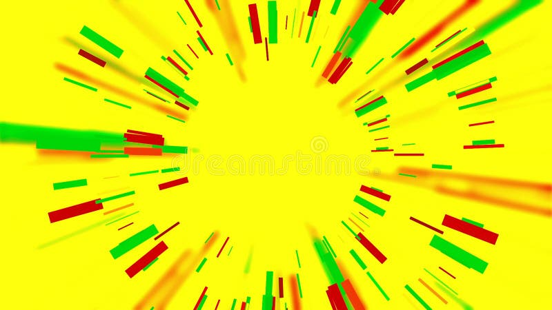 Simple Radial Animation with Dots, Abstract Background Stock Footage ...