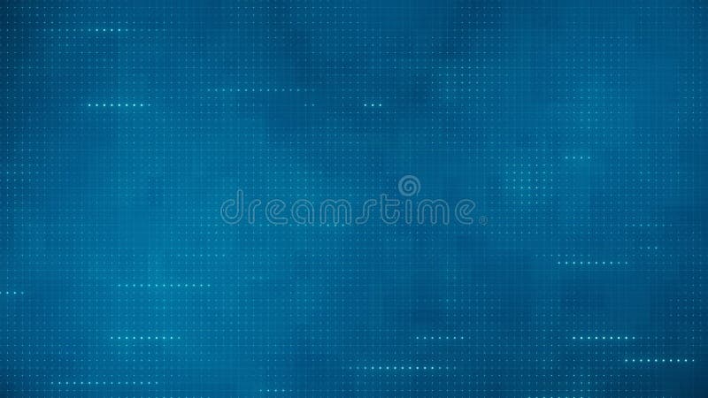Animated Abstract Blue Big Data Technology Background, Motion Graphics ...
