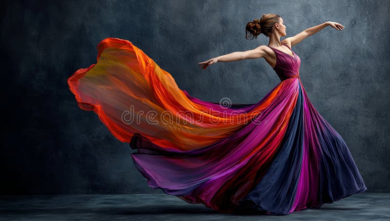 Animated Abstract with a Colourful Explosion of Creative Energy. Stock ...