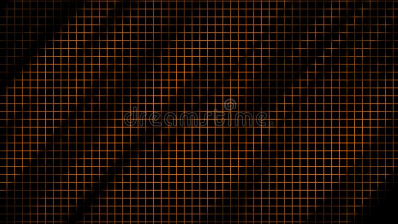 Abstract Dynamic Orange Grid Background .Diagonal Motion Waves Dark ...