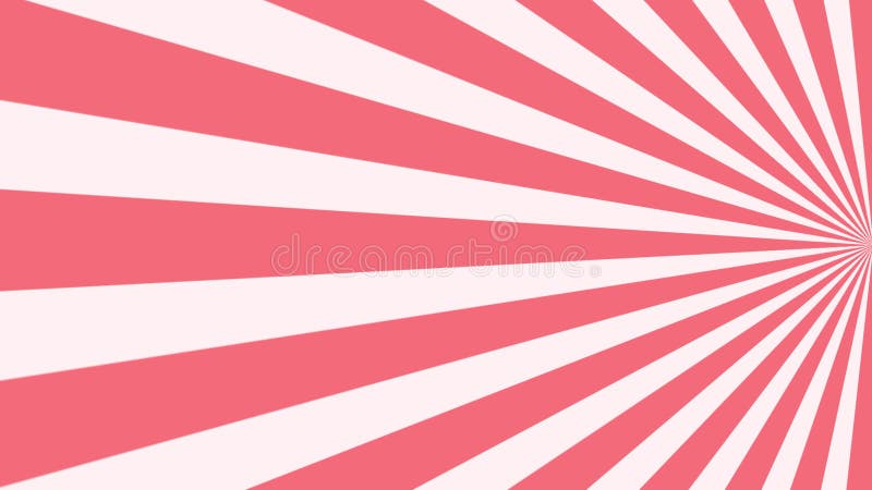 Animated Abstract Light Red Comic Radial Ray Background Stock Video ...