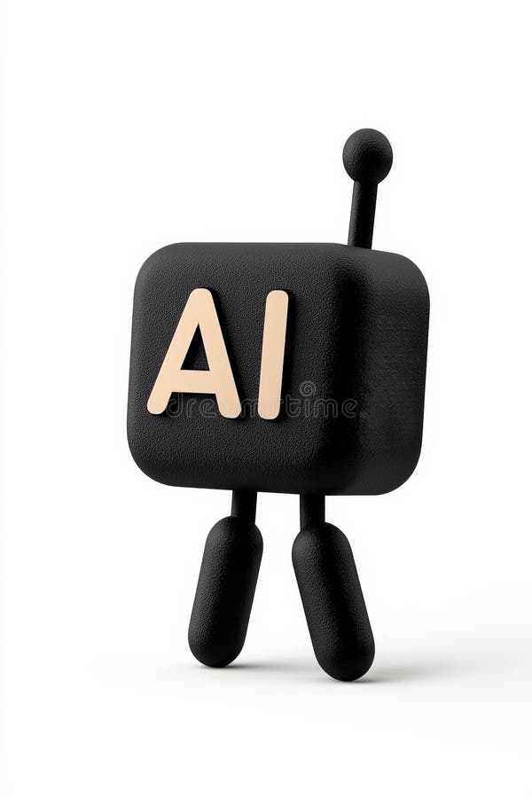 Animated AI Character with Blocky Features and Unique Design in ...