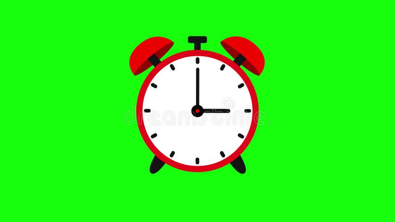 Animated Alarm Clock 6 Hours Stock Video - Video of hands, deadline ...