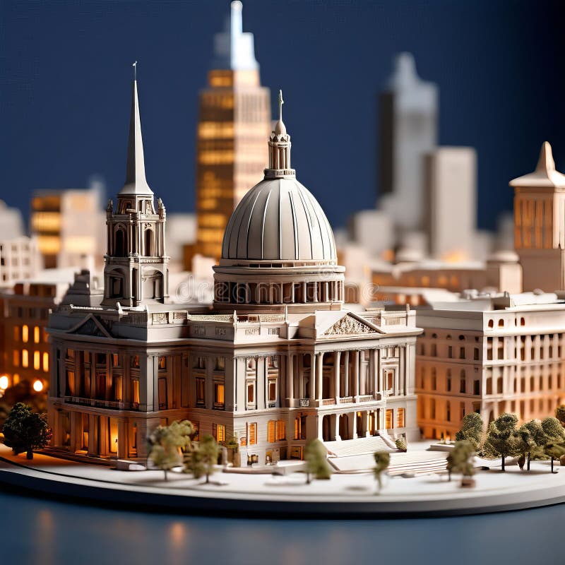 Animated Architectural Models Miniature Achitectural Models Whe Stock ...