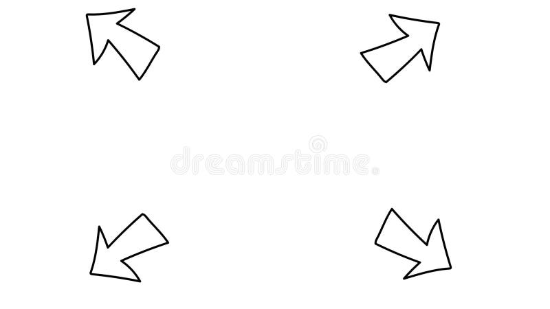 Animated Arrows. Zoom Motion Effect Stock Video - Video of motion ...