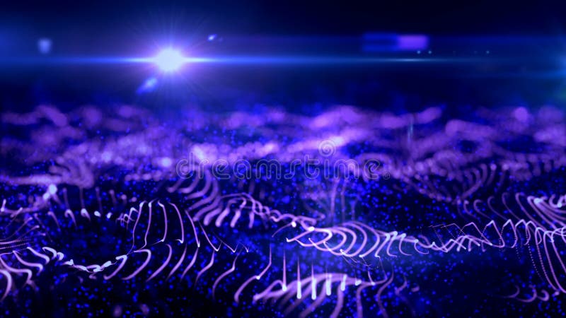 Animated Audio Spectrum / Equalizer in Action. Gold Grade. Stock Video ...