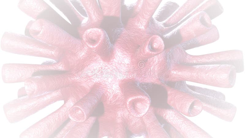 Animated Background of a Deadly Infectious Virus Rotating Stock Footage ...
