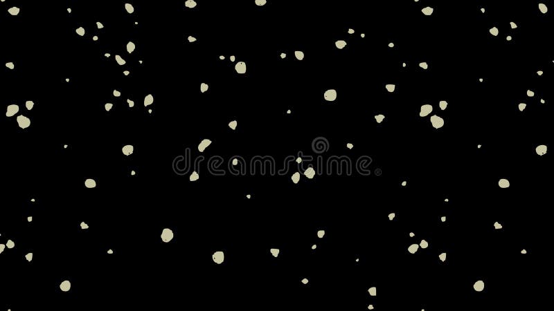 Abstract Loop Texture White Dots Background. Stop Motion Modern ...