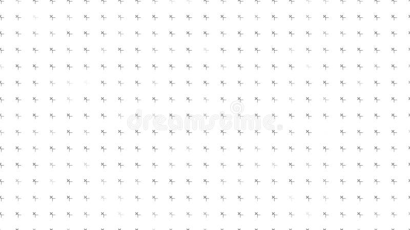 Animated Background Grid Composed of Twinkling Elements. Stock Footage ...