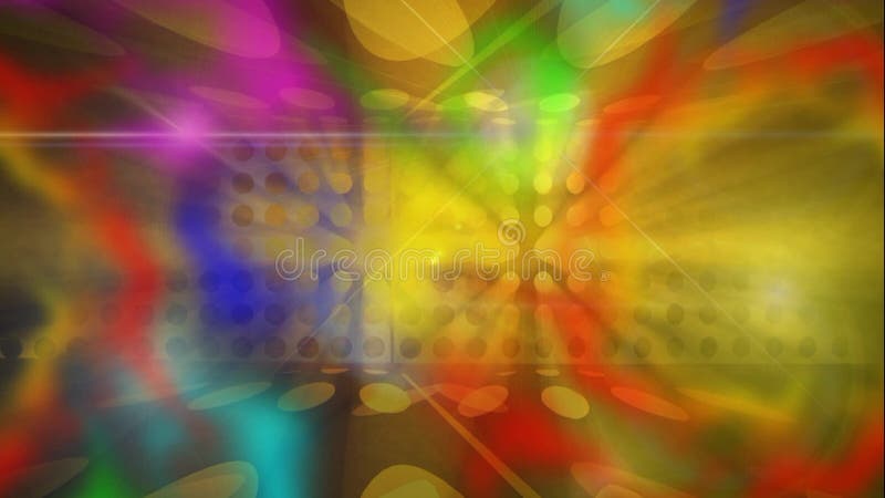Animated Background with Lights and Rotating Colors Stock Footage ...
