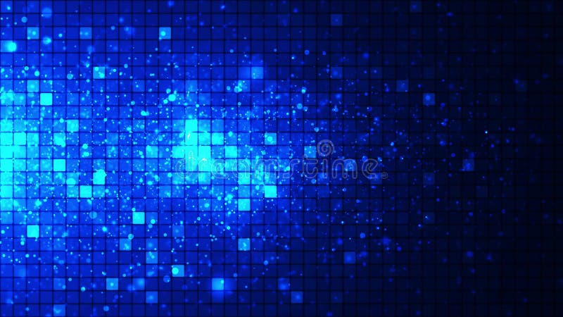 An Animated Background of Rows of Squares Changing Color and Moving ...