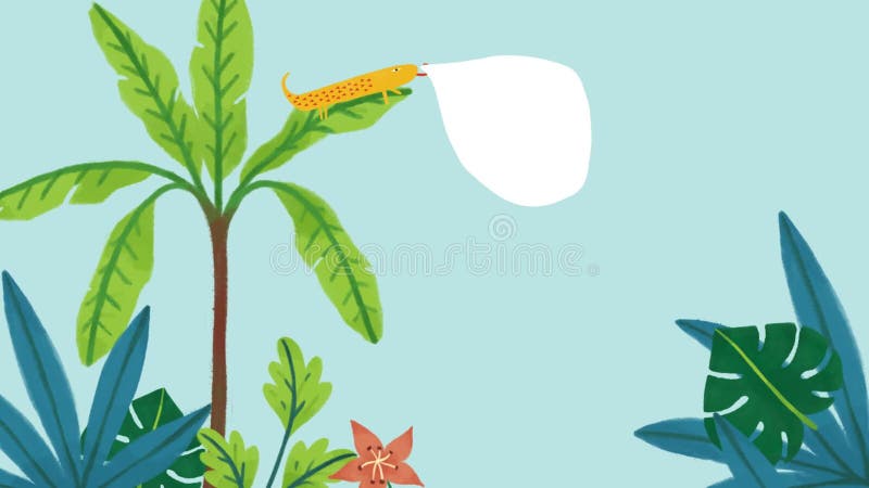 An Animated Background Video with a Nice Background and Moving ...