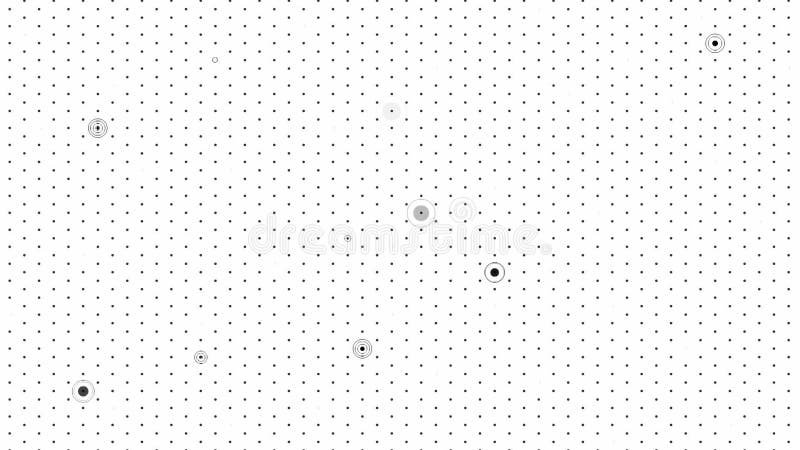 Animated Black Abstract Point Background. Backdrop with Animation of ...