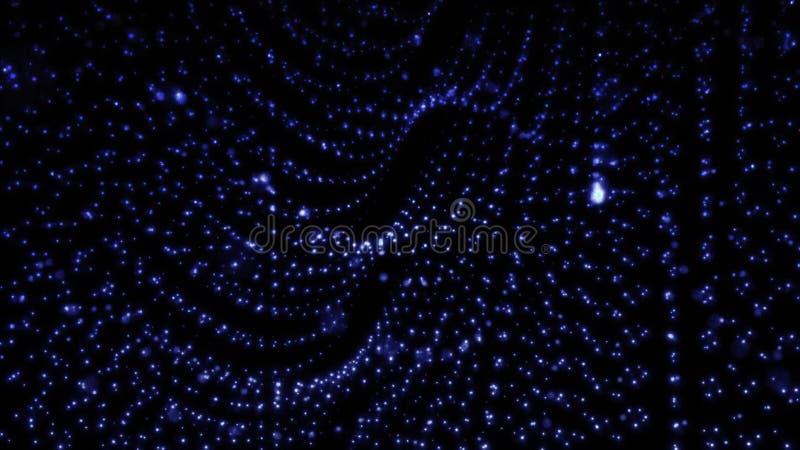 Animated Blue Color Wavy Abstract Digital Particle Background with ... Animated Blue Color Wavy Abstract Digital Particle Background with ...